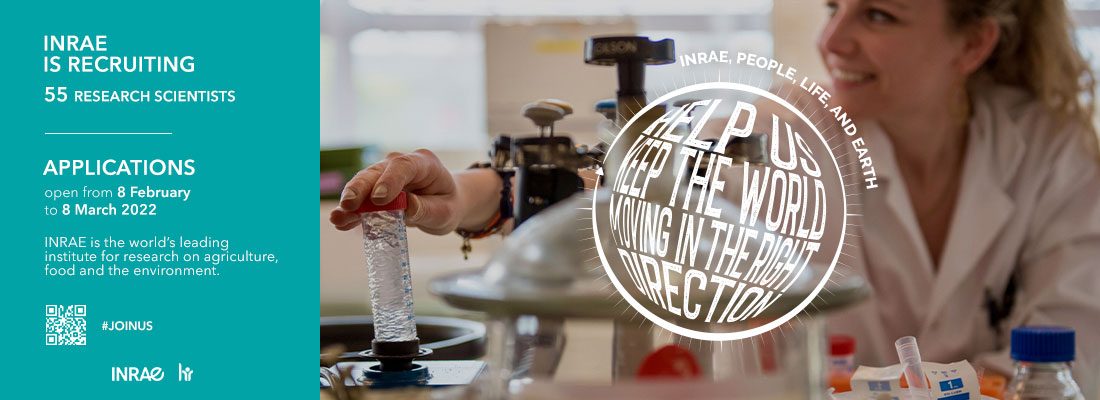 INRAE is recruiting 55 research scientists | INRAE