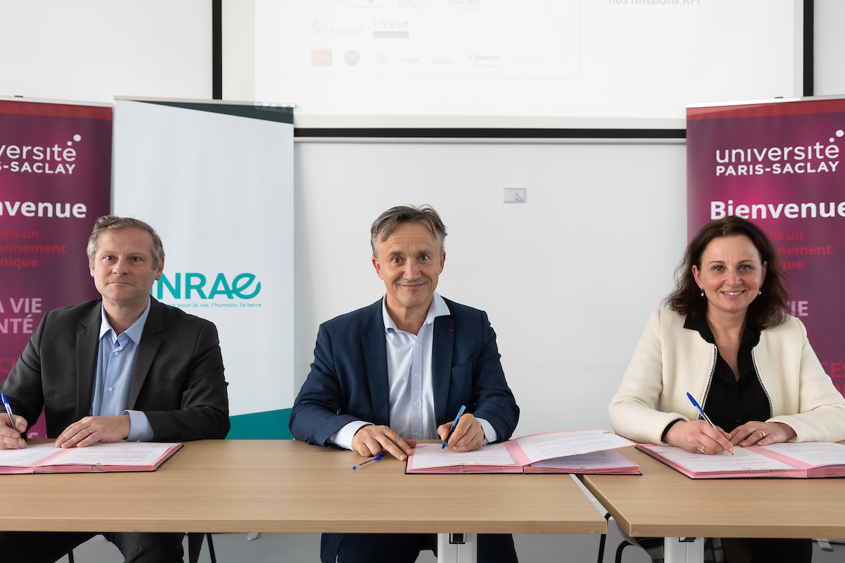 INRAE et l’université Paris-Saclay renforcent leur partenariat | INRAE